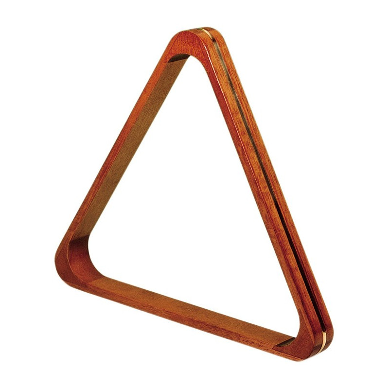 TRIANGULO DE MADERA/LATON 57,2MM EN BILLARNETSHOP.COM